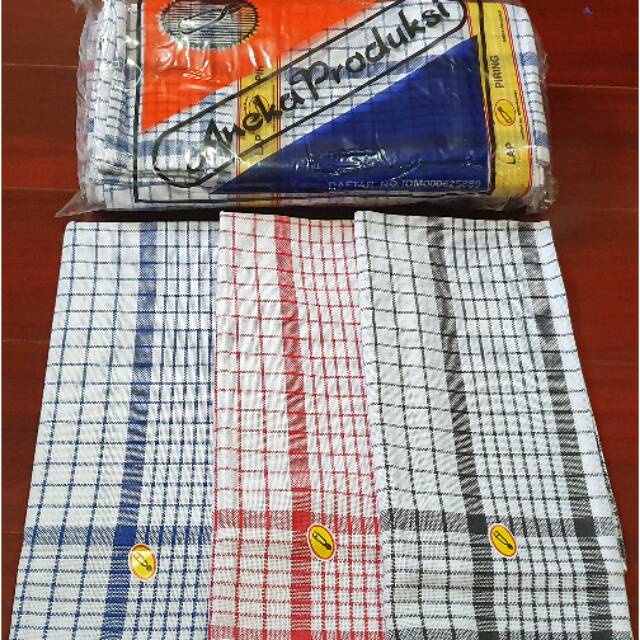 Jual SERBET GUNTING |KAIN LAP MEJA CAP GUNTING isi 12 Pcs ( 1 Ls ...