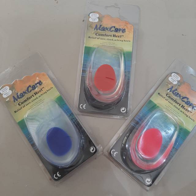 Jual Silicone Gel Insole Sepatu Bantalan Tumit Sepatu Self Healing ...