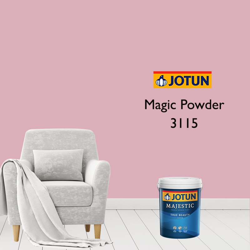 Jual CAT TEMBOK INTERIOR DAN EKSTERIOR JOTUN - MAGIC POWDER/3115 ...