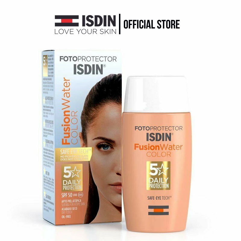 Jual ISDIN Sunscreen Fotoprotector Fusion Water Color SPF 50+ 50ml ...