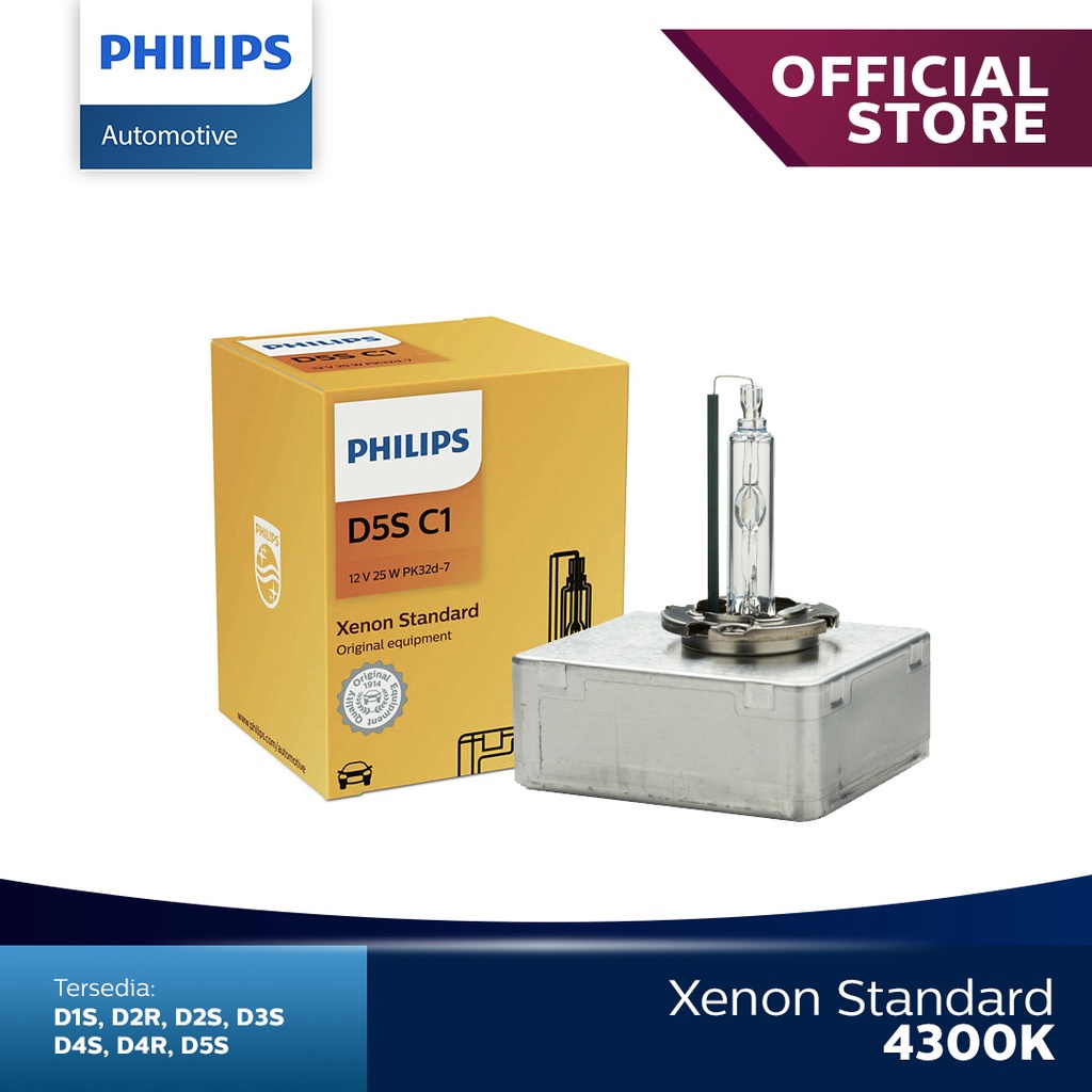 Jual Philips D5S Xenon HID Standar - 12410C1 | Shopee Indonesia