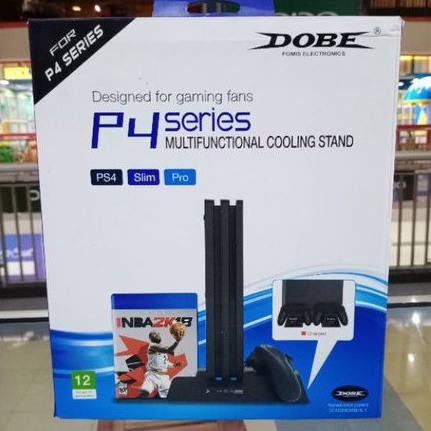 Jual PS4 Dobe Multifunctional Cooling Stand LED Charging Indicator ...