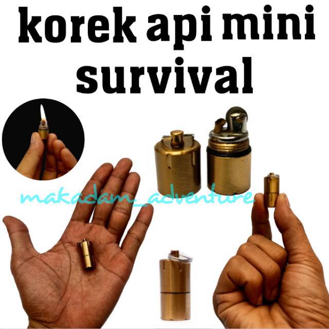 Jual Korek api survival waterproof zippo mini | Shopee Indonesia