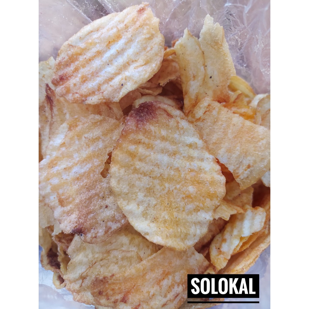 Jual 100Gram Keripik Kentang Potato Chips Rasa Sapi Panggang Kentang ...