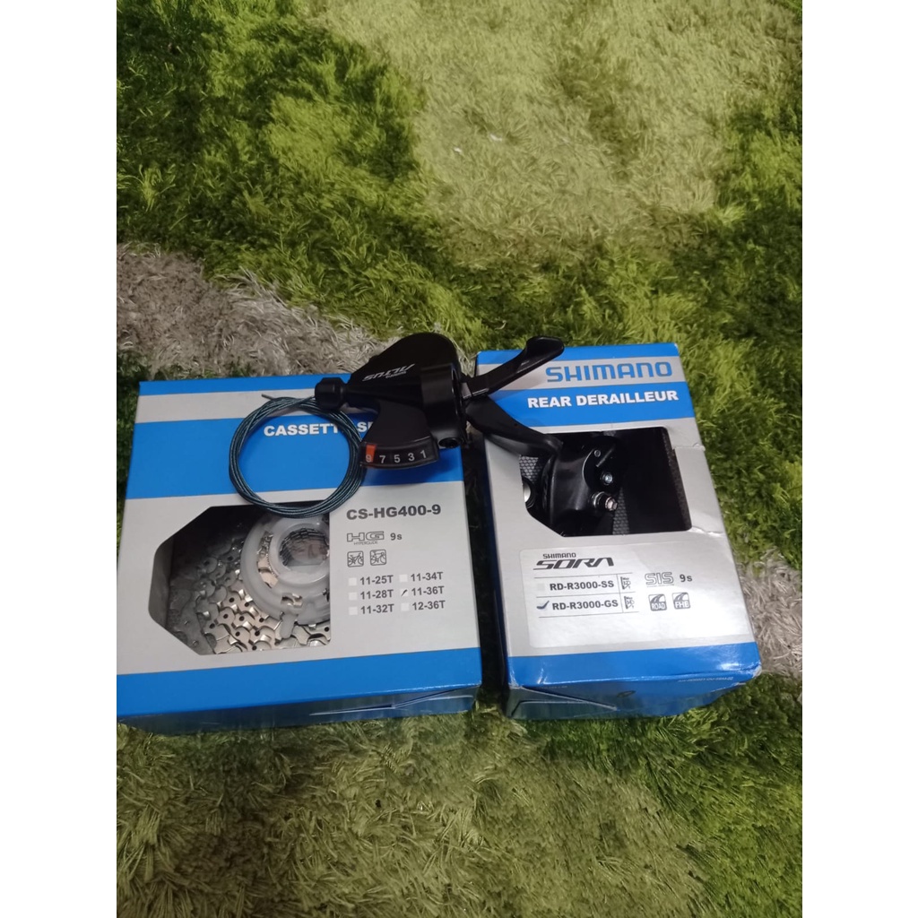 Jual MINI GROUPSET SHIMANO SORA 9 SPEED | Shopee Indonesia