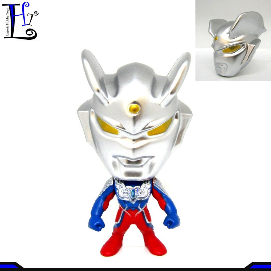 Jual Ultraman Chibi EggBall Seri 2 Single Ultraman Zero Basic Mainan ...