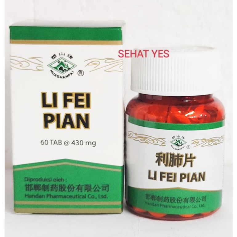 Jual PULMONARY TONIC TABLET - LI FEI | Shopee Indonesia