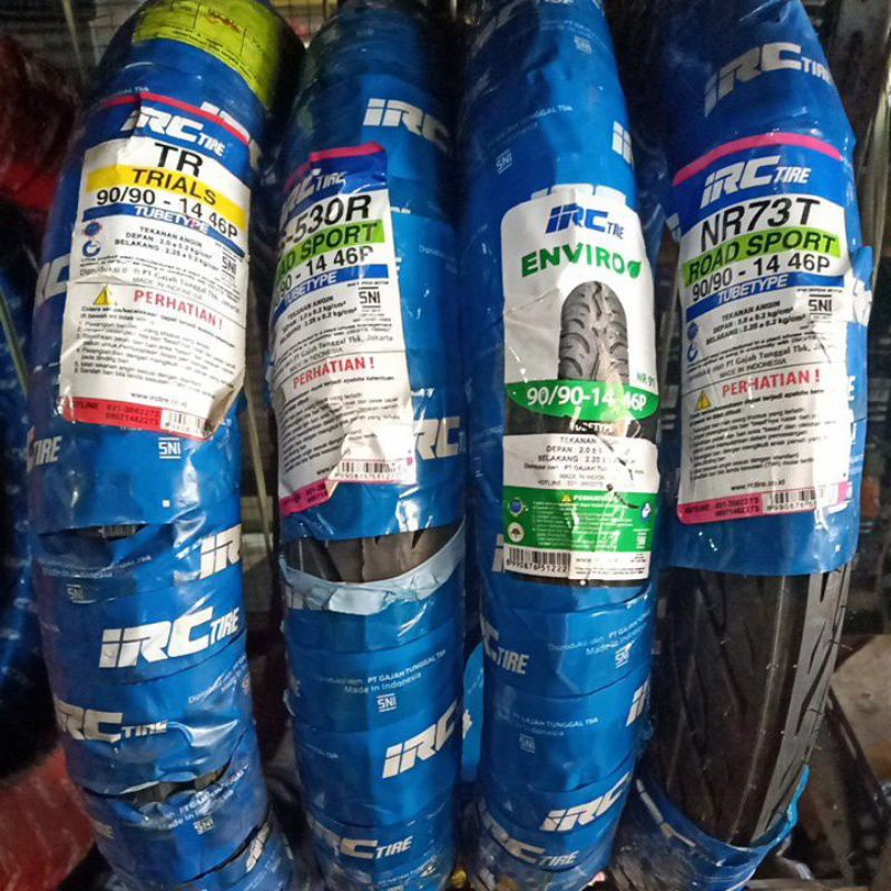 Jual Ban Matic IRC 90/90-14 NR 73 T / SS 530 R / TR Trail / GS 45 ...