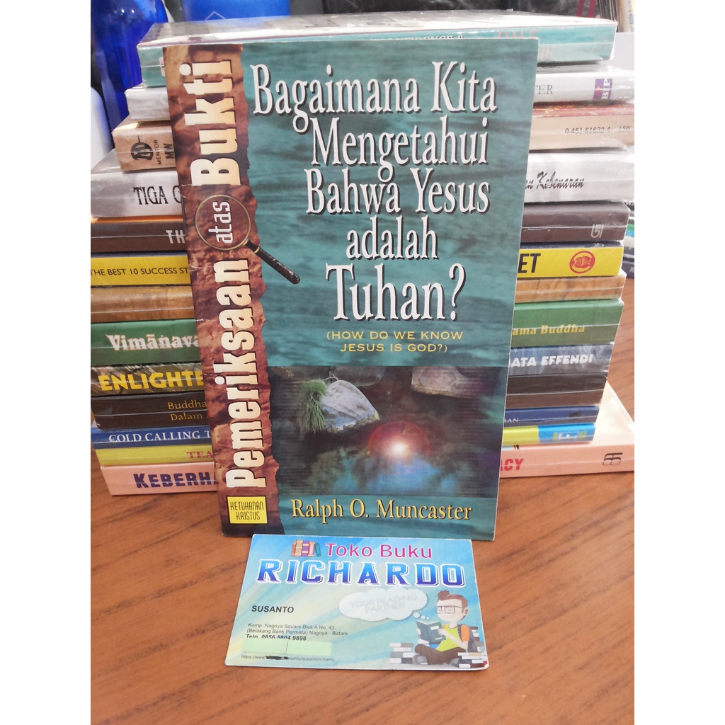 Jual Buku Bagaimana Kita Mengetahui Bahwa Yesus adalah Tuhan --- Ralph ...