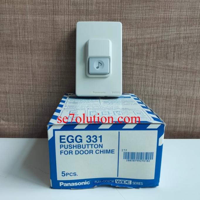 Jual Panasonic Saklar Bell Push Button For Door Chime (EGG-331 ...
