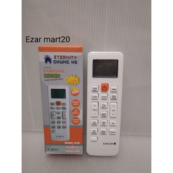 Jual REMOTE AC SAMSUNG MULTI SERIES SPLIT UNIVERSAL8012 | Shopee Indonesia