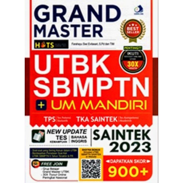 Jual Grand Master Utbk Sbmptn Saintek 2023 Original Shopee Indonesia
