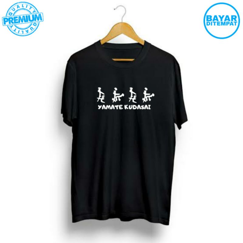 Jual BAJU JAPAN YAMATE KUDASAI KAOS KATA CLOTHING COWOK CEWEK TERBARU ...
