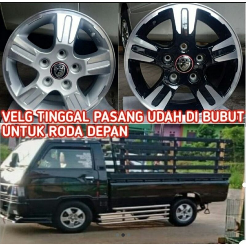 Jual VELG APV R14 + BUBUT UNTUK RODA DEPAN L300 ( 4 biji ) | Shopee ...