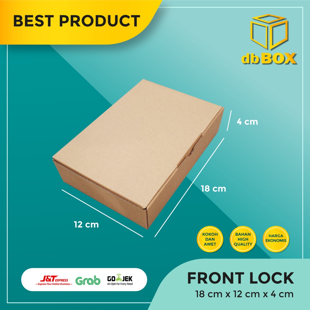 Jual (10pcs) Kardus 18x12x4 cm....Die Cut kotak aksesoris-dll model box ...