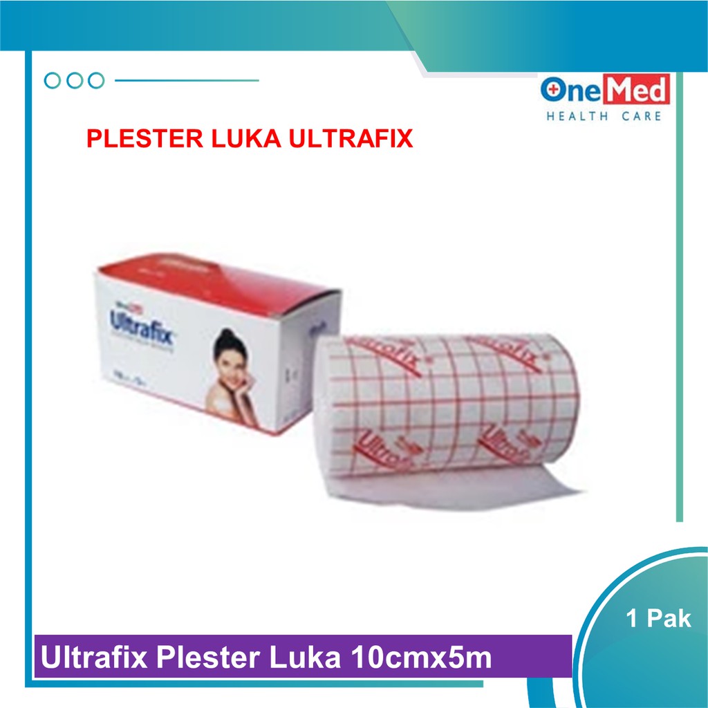 Jual TERMURAH Plester Luka Ultrafix Onemed Plesterin Besar Ultrafik NonWoven 5cmx5m 10cmx5m ...