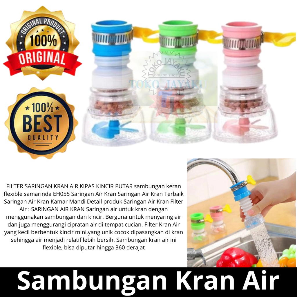 Jual TJ Saringan Filter Air Wastafel Kamar Mandi Putaran 360 Derajat ...