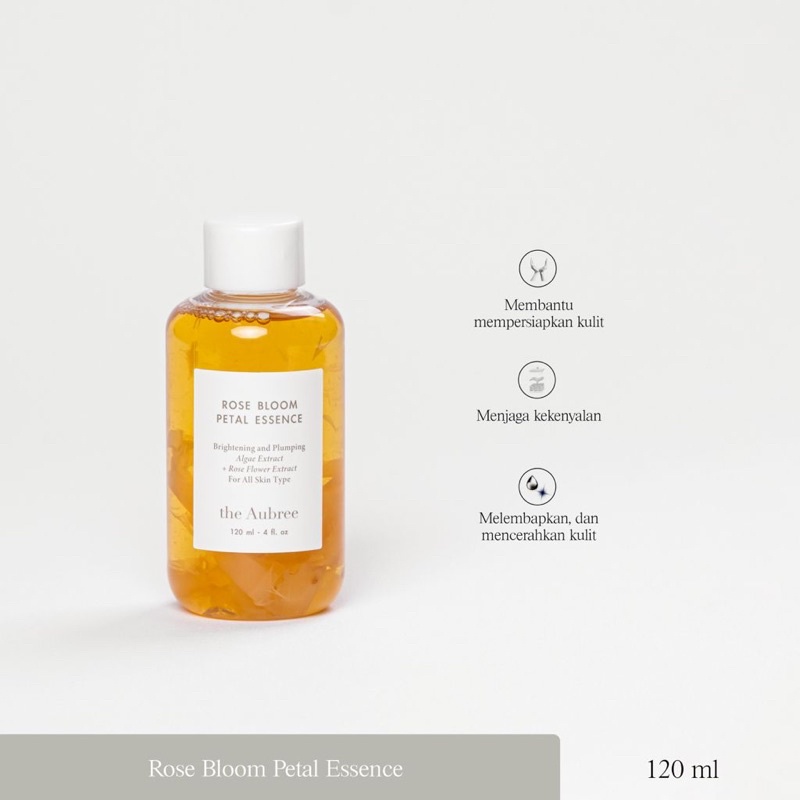Jual the Aubree Rose Bloom Petal Essence [120ml] | Shopee Indonesia