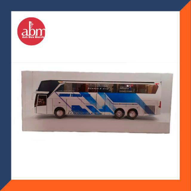 Jual Miniatur Bus / Miniatur Bis Papercraft STJ Sudiro Tungga Jaya Anno ...