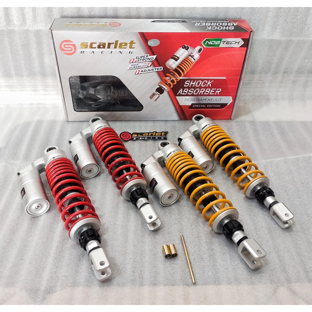 Jual SHOCK SCARLET SHOCKBREAKER TABUNG ATAS PCX / X MAX UK 345 NOSTECH NOS TECH 9031U PCX 150/ X ...