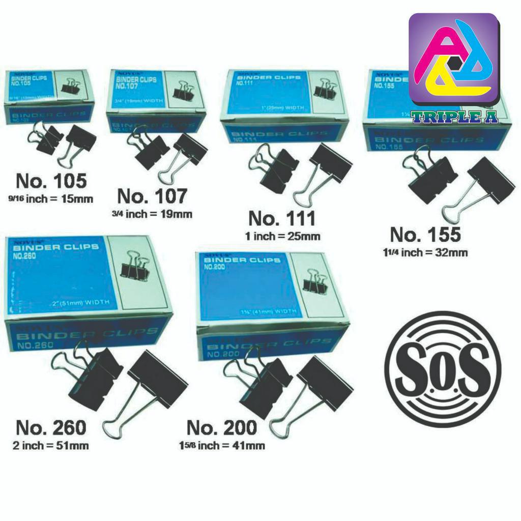 Jual BINDER CLIPS SEMUA UKURAN | Shopee Indonesia