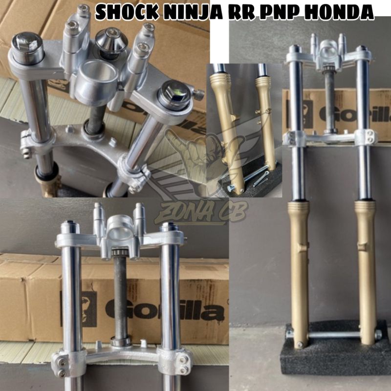 Jual SHOCK DEPAN NINJA R RR PNP CB GL MEGAPRO TIGER GL100 MEREK GORILLA nagoya GORILA moz ...