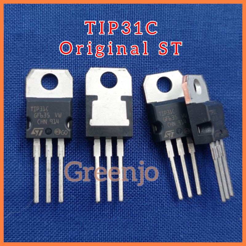 Jual Transistor TIP31 / TIP32 Original ST TIP31C / TIP32C Original ST | Shopee Indonesia