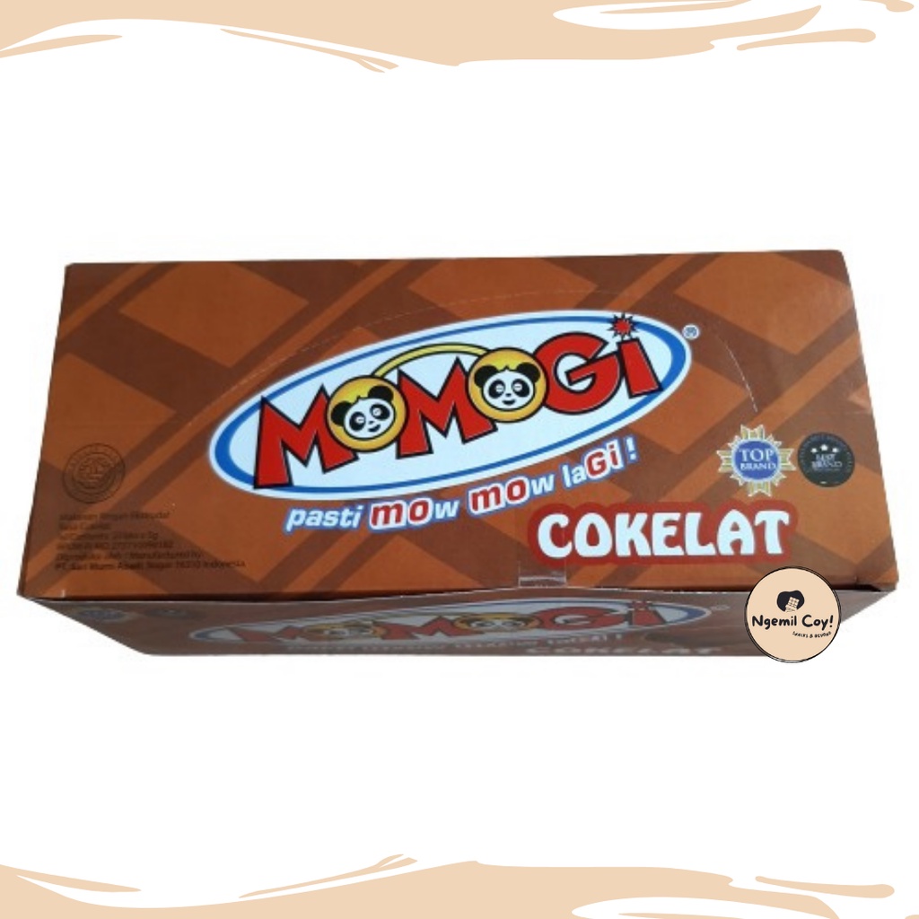 Jual Momogi Makanan Ringan Ekstrudat 1 kotak isi 20pcs x 6g | Shopee ...