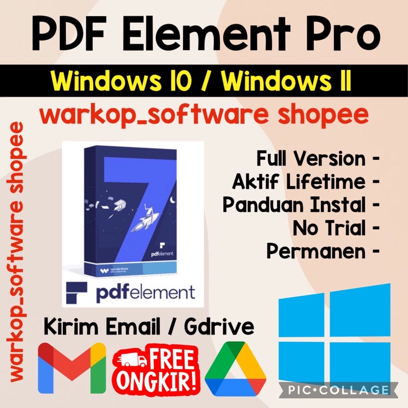 Jual PDF Element 7 Pro - PDF Editor Full Version Lifetime | Shopee ...