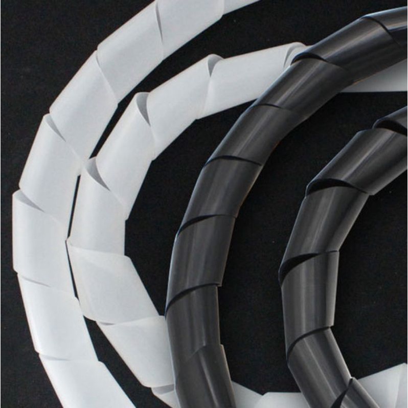 Jual Spiral Pembungkus Kabel Listrik Selang Ukuran 14MM x 4.5M - HPS-60 ...
