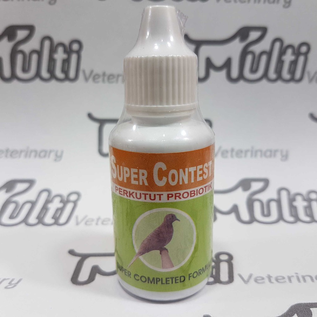 Jual SUPER CONTEST 30 ml Obat Suplemen Vitamin Burung Perkutut untuk ...