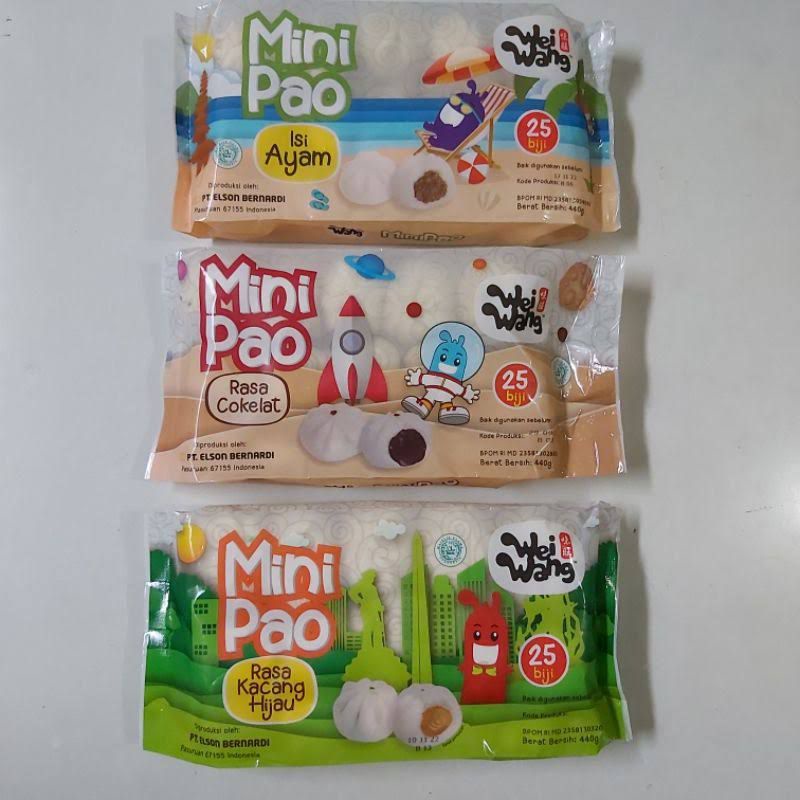 Jual Wei Wang Mini Pao isi 25 pcs - berat 440 gram | Shopee Indonesia