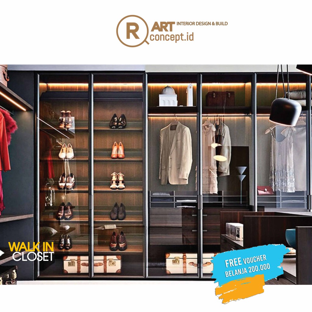 Jual PROMO WARDROBE/LEMARI HPL/CUSTOM | Shopee Indonesia