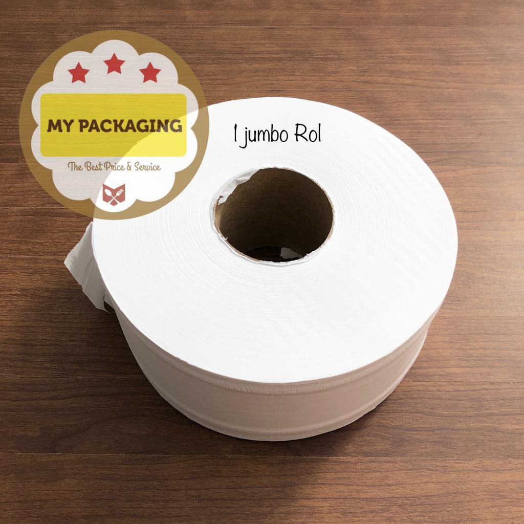 Jual Tissue TOILET Jumbo Roll Tisu Tisue SEE-U 1200 Sheet 2 Ply | 1 ...