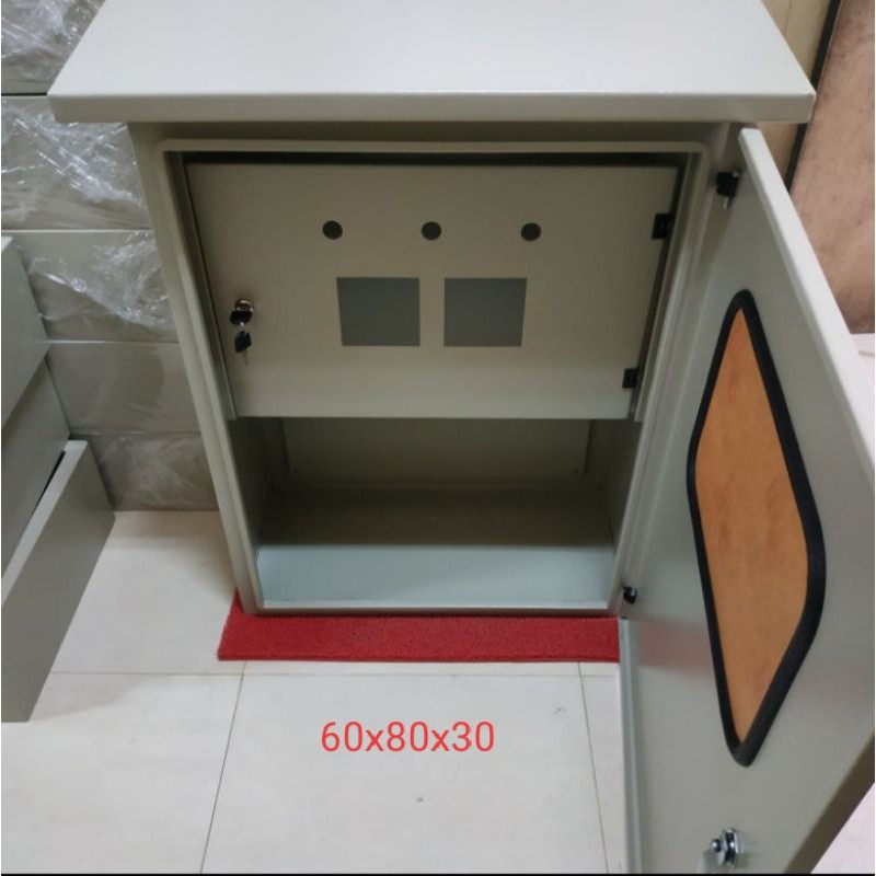 Jual BOX PANEL OUTDOOR DOUBLE DOOR 60x80x30 - 80x60x30 - 80x60 - 60x80 ...