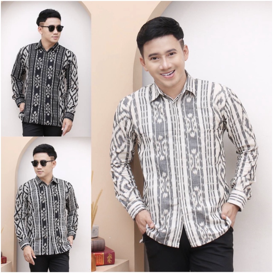 Jual granito.id - kemeja full tenun songket asli jepara toraja sumba ...