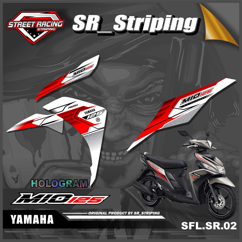 Jual Stiker Striping MIO Z 125 / Mio M3 - Sticker Striping Variasi ...
