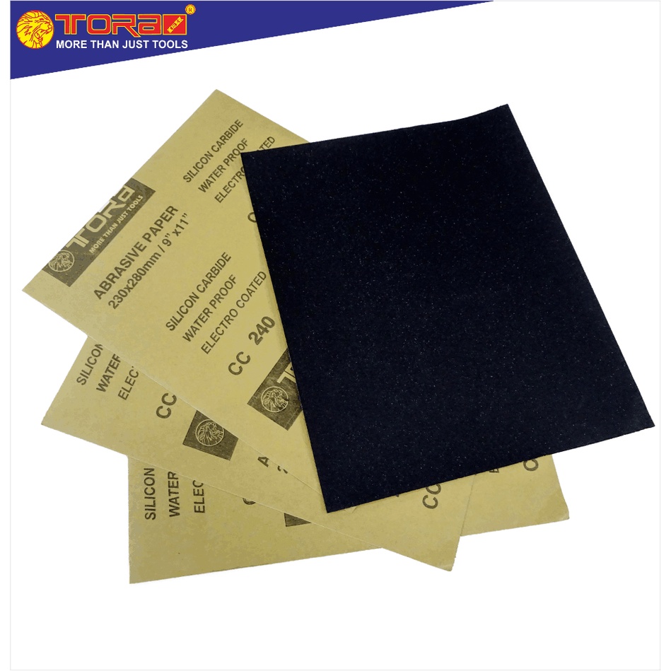 Jual TORA Amplas Duco Standard Grit 240 - Abrasive Paper Grade B ...