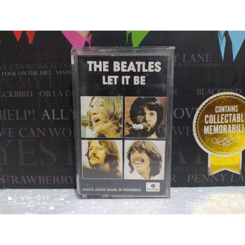 Jual Kaset Pita : THE BEATLES - LET IT BE. | Shopee Indonesia