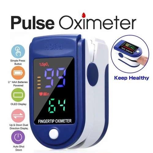 Jual Oximeter Fingertip Pulse Oxymeter LK87 LCD Full Colour Oximeter LK ...