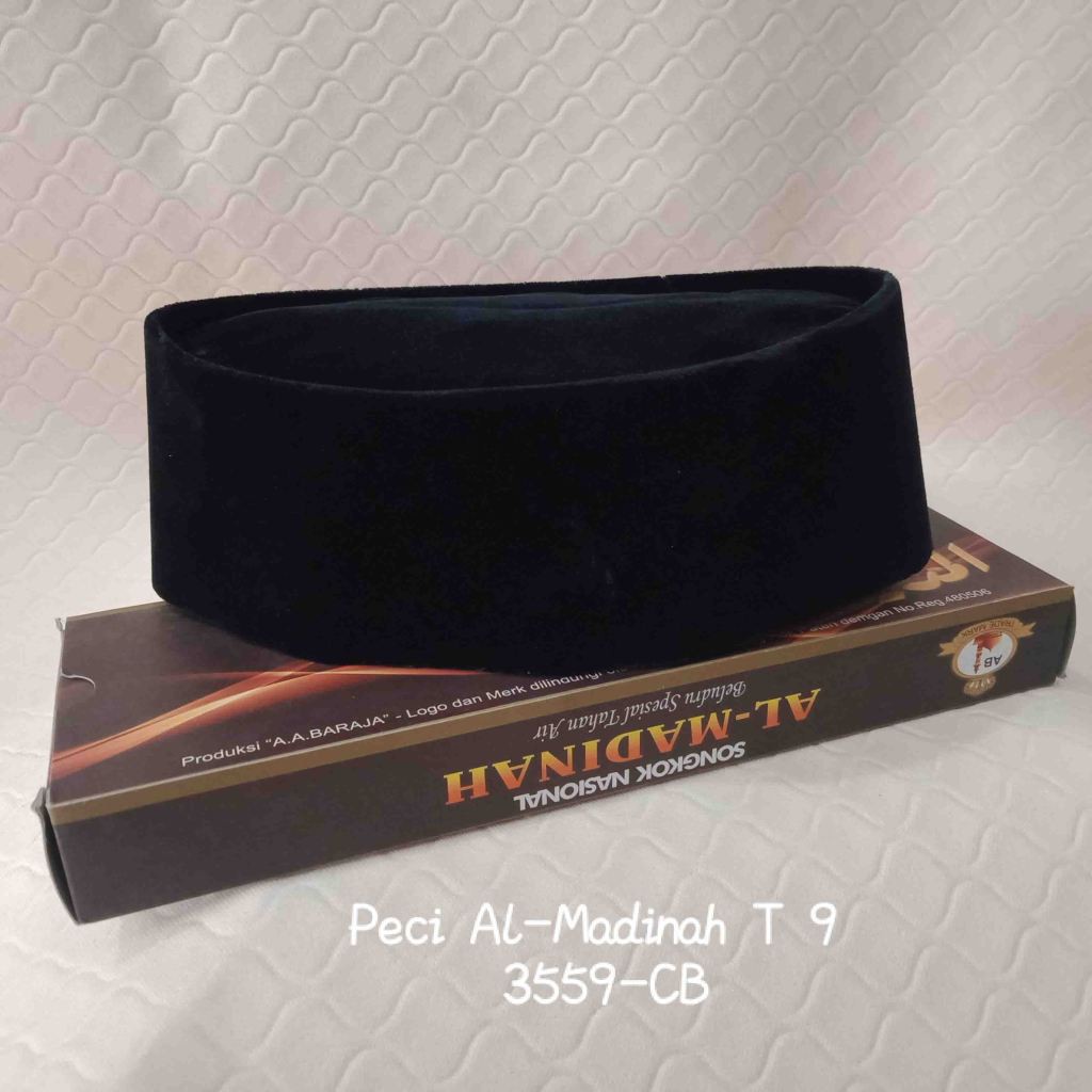 Jual 3559-cb Peci AL-Madinah Standard Tg 9 seri 3-10 | Shopee Indonesia