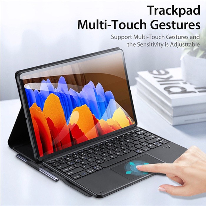 Jual Samsung Galaxy Tab S8 Plus DUX DUCIS Keyboard Track Touch Pad ...