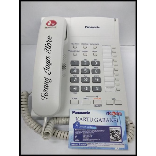 Jual Telepon Kabel Panasonic Kx-Ts845Nd (Putih) Pesawat Telepon Rumah Ts845 | Shopee Indonesia