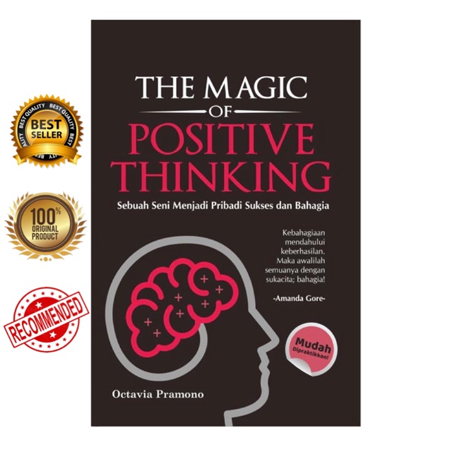 Jual Buku THE MAGIC OF POSITIVE THINKING Sebuah Seni Menjadi Pribadi ...