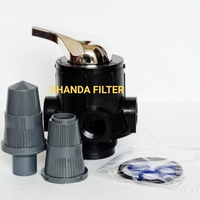 Jual 3 Way Valve Filter / Kepala Filter Tabung Frp - Runxin (Original ...