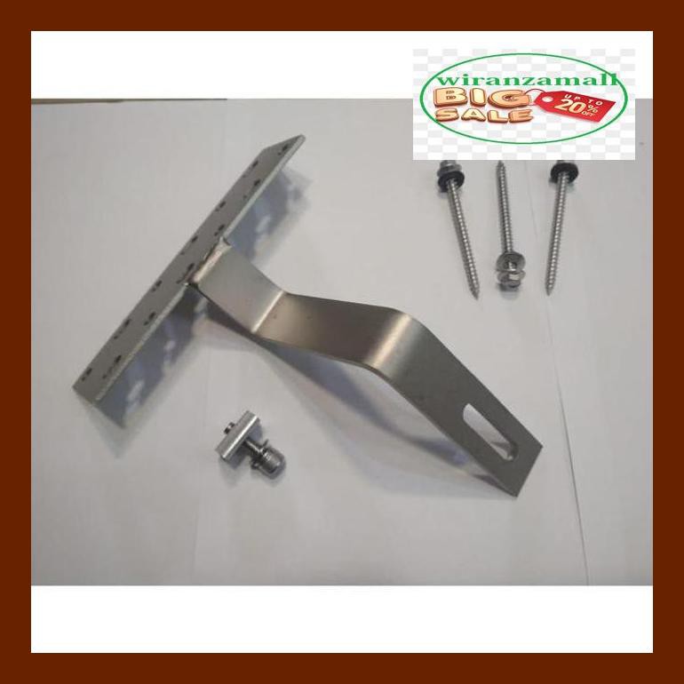 Jual 4S40Ds0Knc Type 1 Mounting Bracket Solar Panel Surya - Tile Roof ...