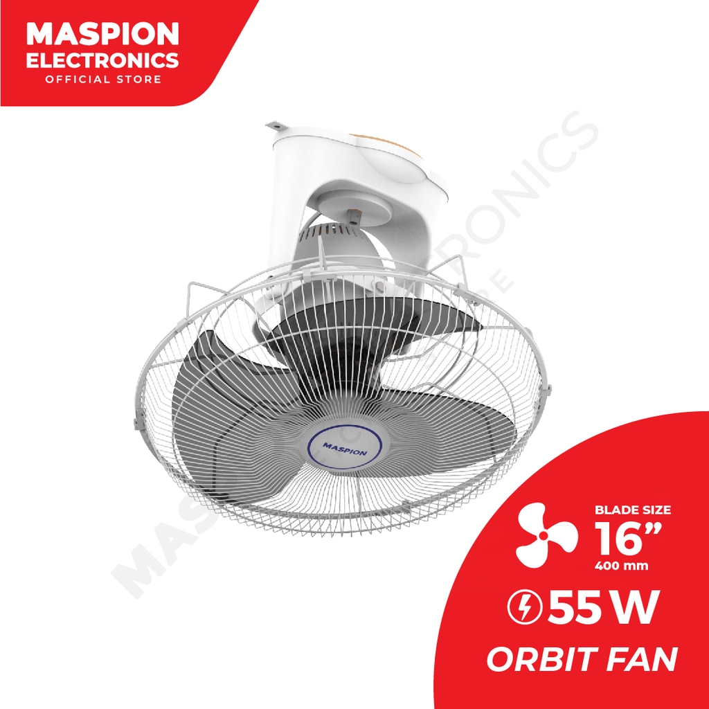 Jual Kipas Angin Plafon Maspion MOF 401P / Orbit Fan Maspion MOF401P 16 ...