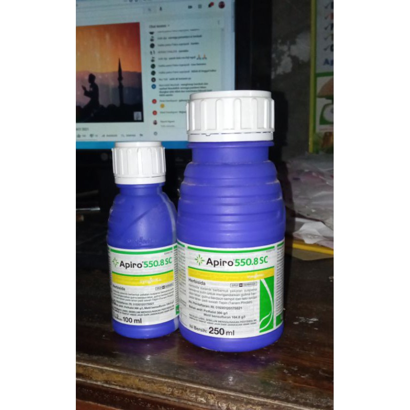 Jual APIRO 550.8SC 100ML herbisida dari syngenta | Shopee Indonesia
