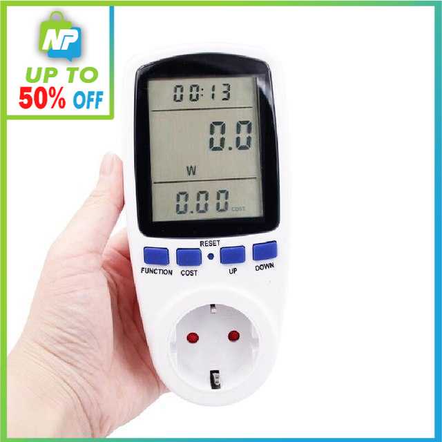 Jual Pengukur Listrik kWh Digital Power Meter - Pengukur Biaya Lisrik Rumah Multifungsi ...