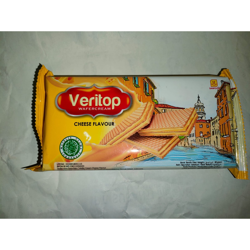 Jual VERITOP WAFER 80gr | Shopee Indonesia